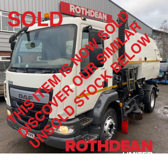 2017 DAF LF55-220 ROAD SWEEPER in Truck Mounted Sweepers - Rothdean ...