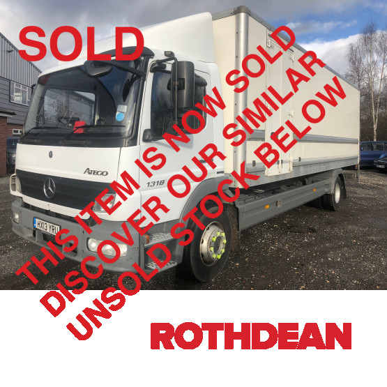 2013 MERCEDES ATEGO 1318 BLUETEC 5 in Box Vans Rigid Vehicles ...