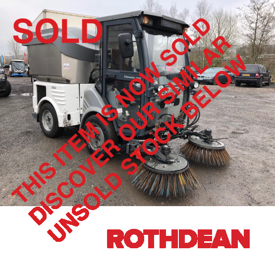2013 HAKO CITY MASTER 1250 SWEEPER in Compact Sweepers - Rothdean ...