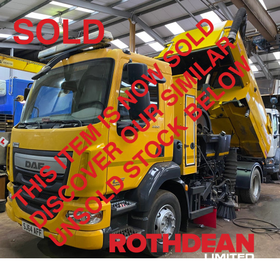 2014 DAF LF220 ROAD SWEEPER in Truck Mounted Sweepers - Rothdean ...