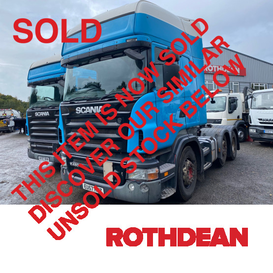 2008 SCANIA R480 in 6x2 Tractor Units - Rothdean - suppliers of trucks ...
