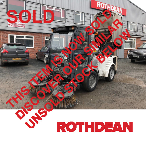 2013 HAKO CITY MASTER 1250 SWEEPER in Compact Sweepers - Rothdean ...