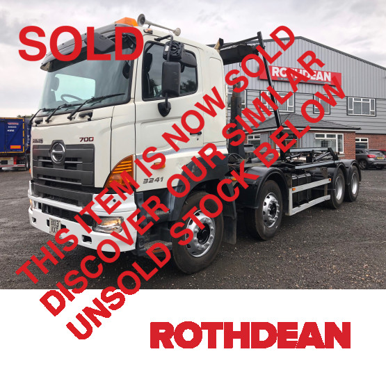 2013 HINO 700 SERIES 3241 in Hook Loaders and Skip Loaders - Rothdean ...