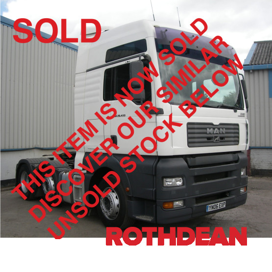 2006 MAN TGA26-430 XXL D20 COMMON RAIL in 6x2 Tractor Units - Rothdean ...