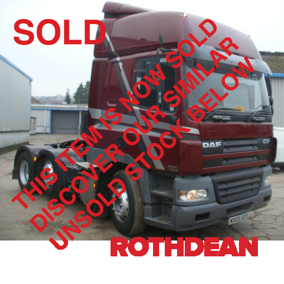2005 DAF CF85-430 in 6x2 Tractor Units - Rothdean - suppliers of trucks ...