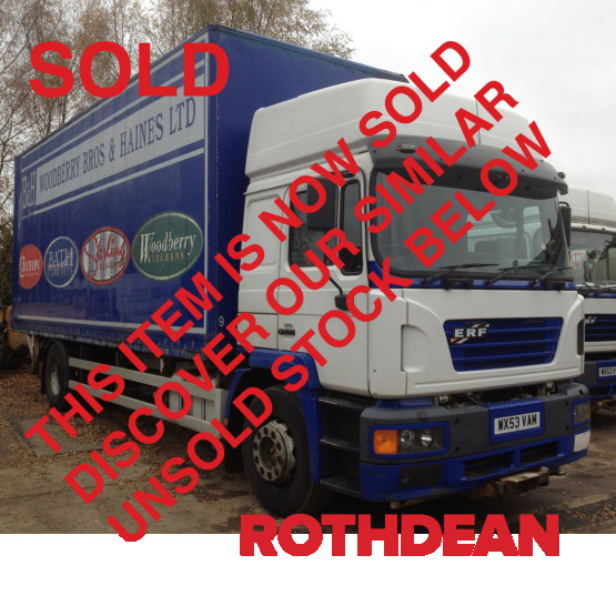 2004 ERF 7.28 CHASSIS/DEMOUNT BOX in Box Vans Rigid Vehicles - Rothdean ...