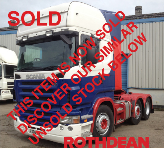 2006 SCANIA R124-420 TOPLINER in 6x2 Tractor Units - Rothdean ...