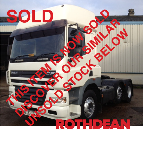2005 DAF CF85-430 in 6x2 Tractor Units - Rothdean - suppliers of trucks ...