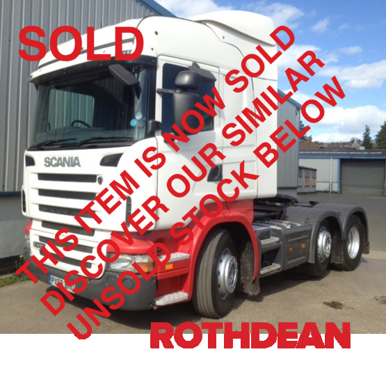 2008 SCANIA R480 in 6x2 Tractor Units - Rothdean - suppliers of trucks ...