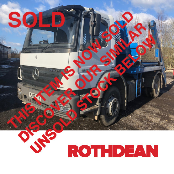 2008 MERCEDES 1833 AXOR BLUE TEC 4 in Hook Loaders and Skip Loaders ...