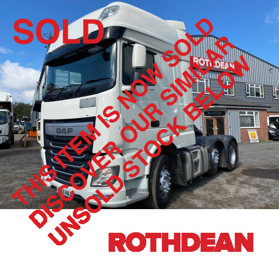 2015 DAF CF105-460 SUPERSPACE CAB in 6x2 Tractor Units - Rothdean ...