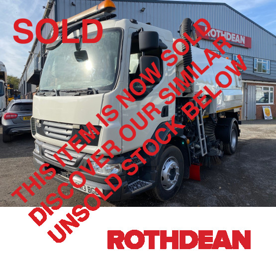 2013 DAF LF55 ROAD SWEEPER in Truck Mounted Sweepers - Rothdean ...