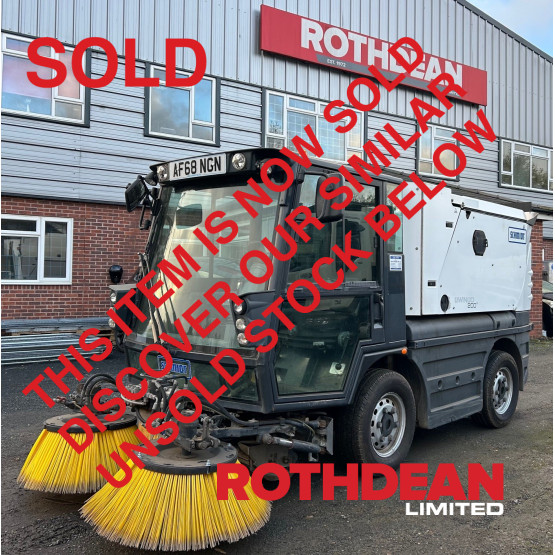 2018 SCHMIDT SWINGO 200+ ROAD SWEEPER in Compact Sweepers - Rothdean ...